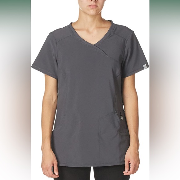 Cherokee | Other | Cherokee Infinity Women Scrubs Top Mock Wrap 2625a ...